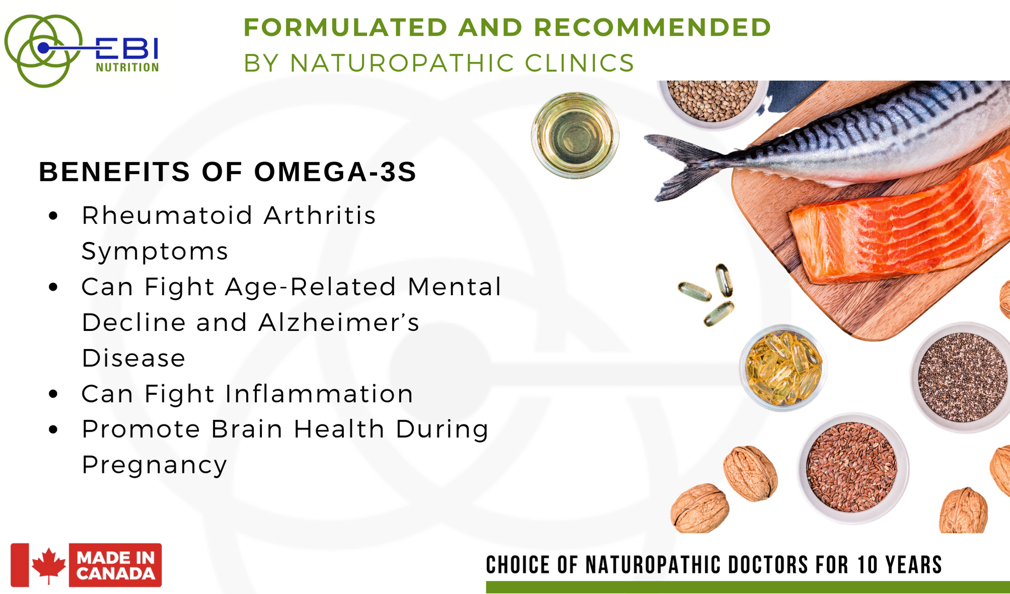 The EBI Nutrition Omega 3 Supercritical CO2 extract technology for opt